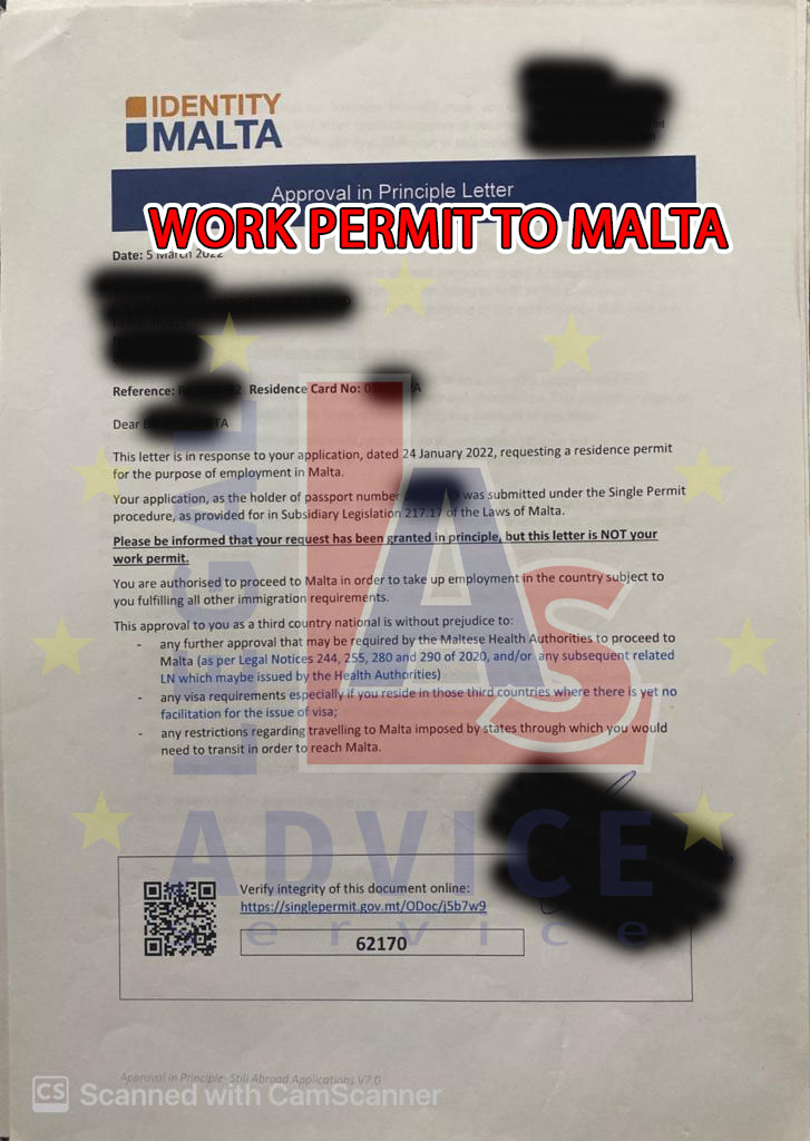 Work permits and visas — Legal Advice Service