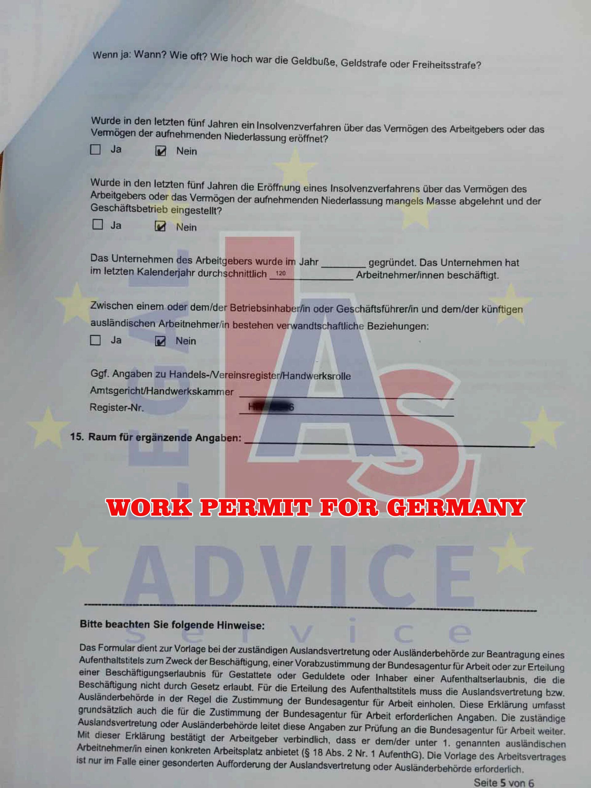 Work permits and visas — Legal Advice Service
